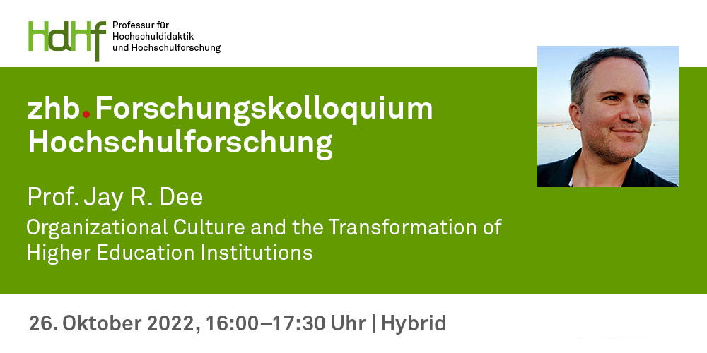 Organizational Culture and the Transformation of Higher Education ...