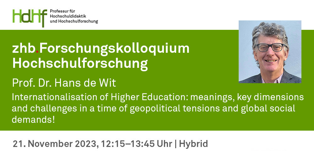 Internationalisation of Higher Education - HdHf - TU Dortmund