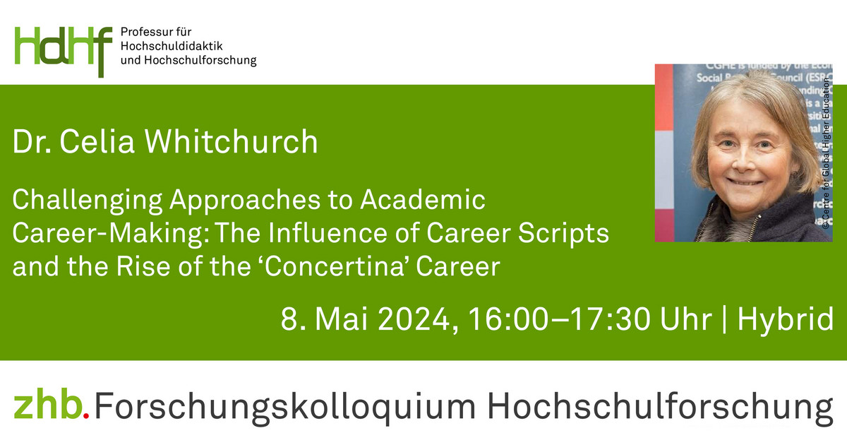 Challenging Approaches to Academic Career-Making - HdHf - TU Dortmund